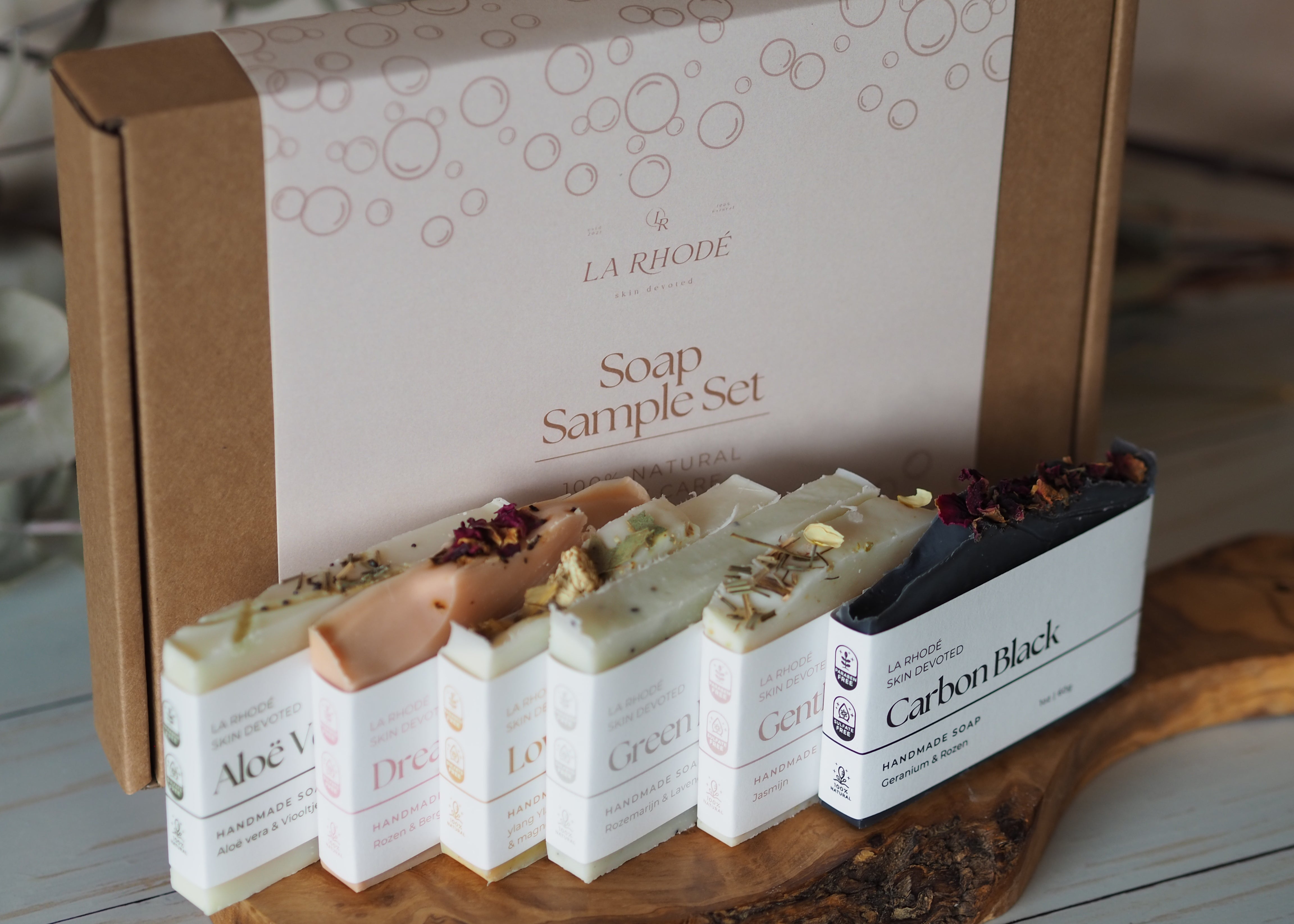 Zeep bar kopen? Zeep bars tegen huidproblemen | La Rhodé